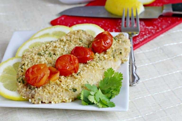 Baked Garlic & Dill Tilapia • Dishing Delish