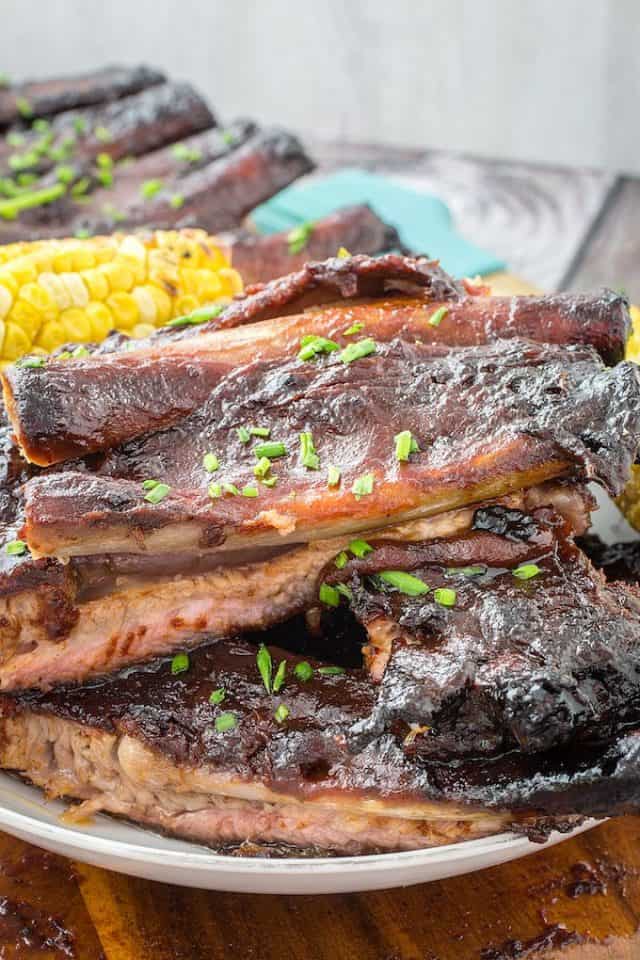 Smoked BBQ Ribs & Tangy Spice Rub • Dishing Delish