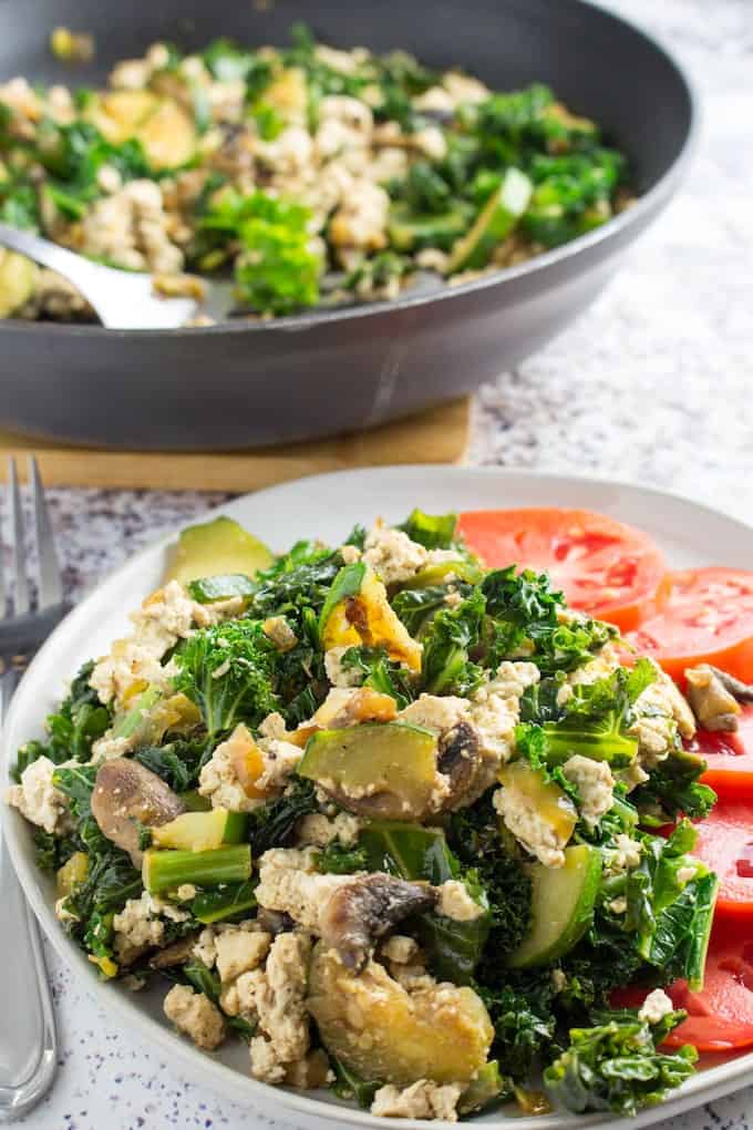 Best Tofu Scramble Recipe (Gluten Free, Vegan) • Dishing Delish Best Tofu Scramble Recipe (Gluten Free, Vegan) • Dishing Delish