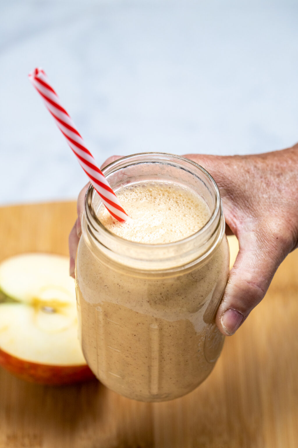 Apple Banana Smoothie • Dishing Delish