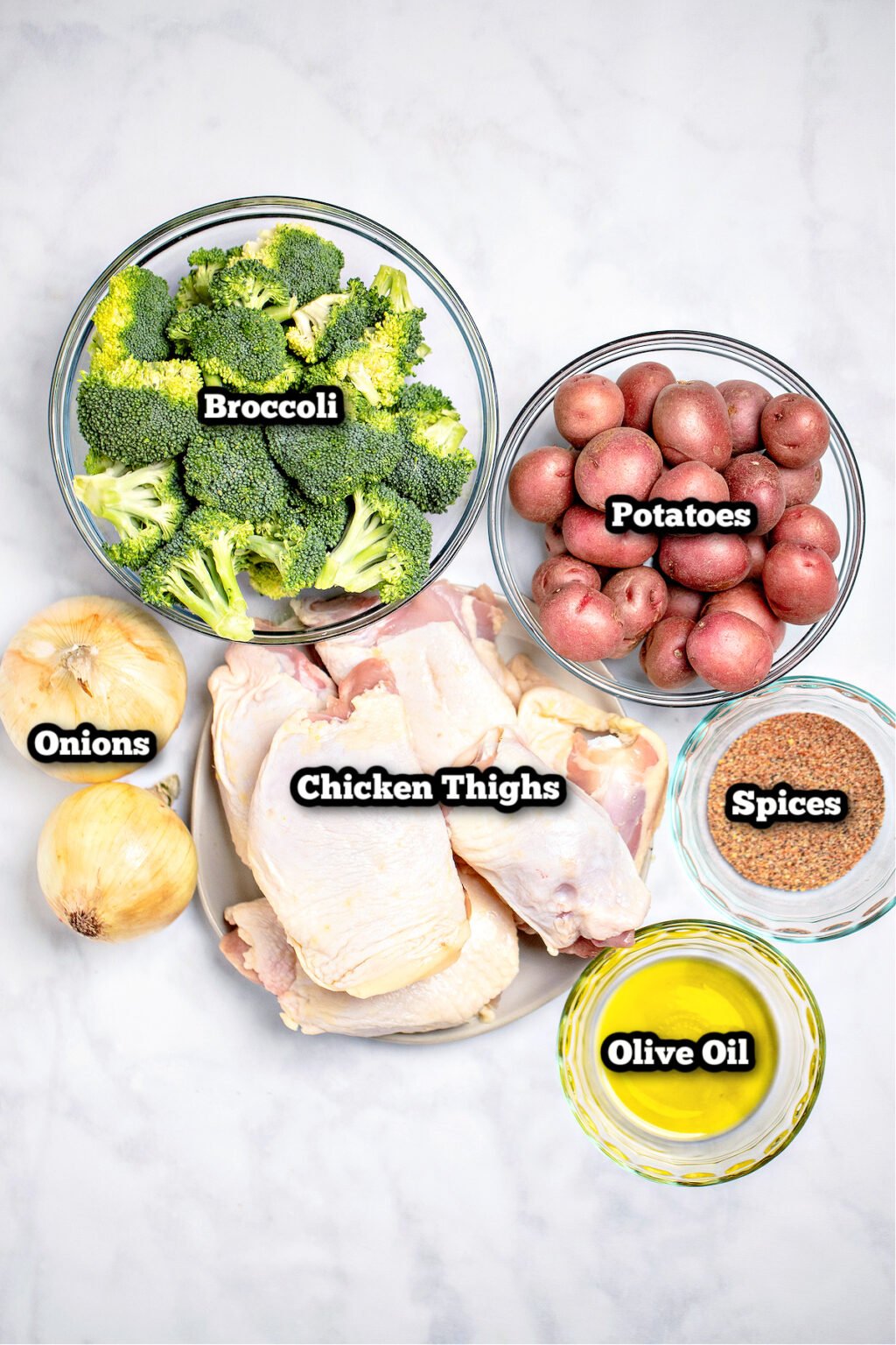 Sheet Pan Chicken Thighs • Dishing Delish