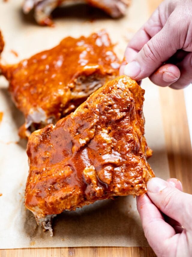 Instant Pot Pork Ribs • Dishing Delish