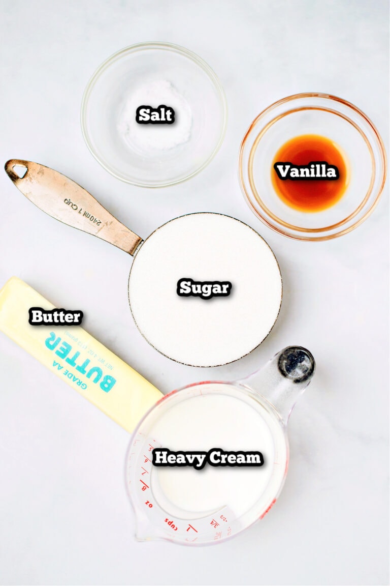 Homemade Caramel Sauce • Dishing Delish