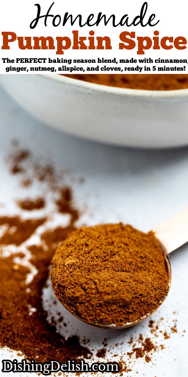 Homemade Pumpkin Pie Spice • Dishing Delish