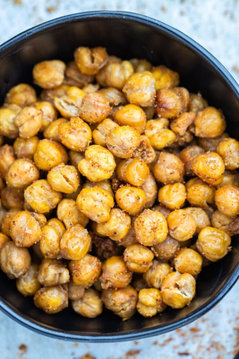 Air Fryer Chickpeas • Dishing Delish