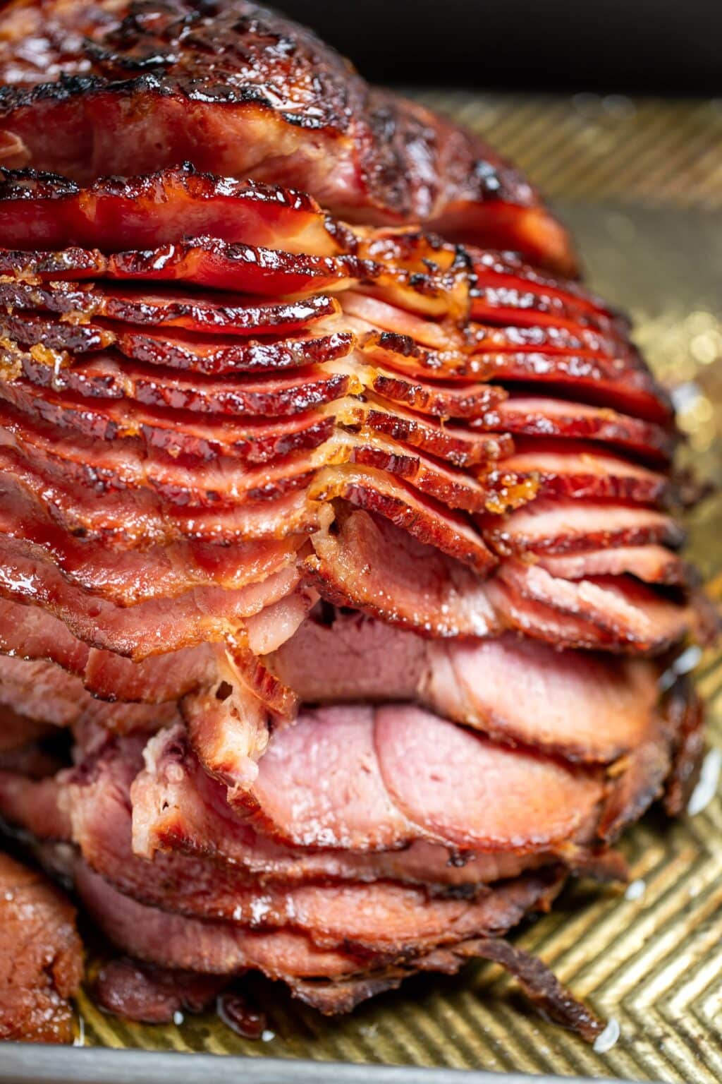 Slow Cooker Spiral Ham • Dishing Delish